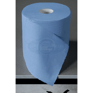 Jumbo Paper Roll 2-ply Blue | The Glove Club